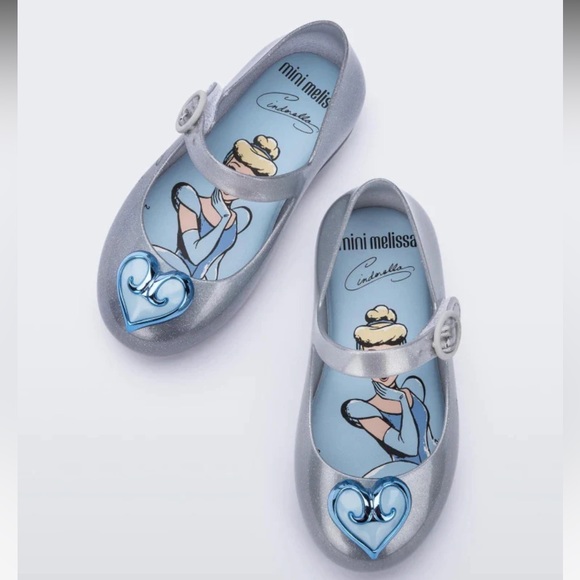 Mini Melissa | Shoes | Mini Melissa Sweet Love Disney Princess Flat ...